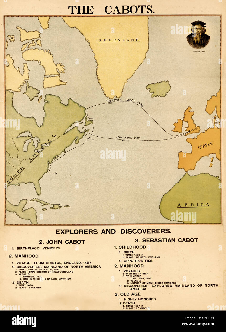 Discovery and exploration maps hi-res stock photography and images - Alamy