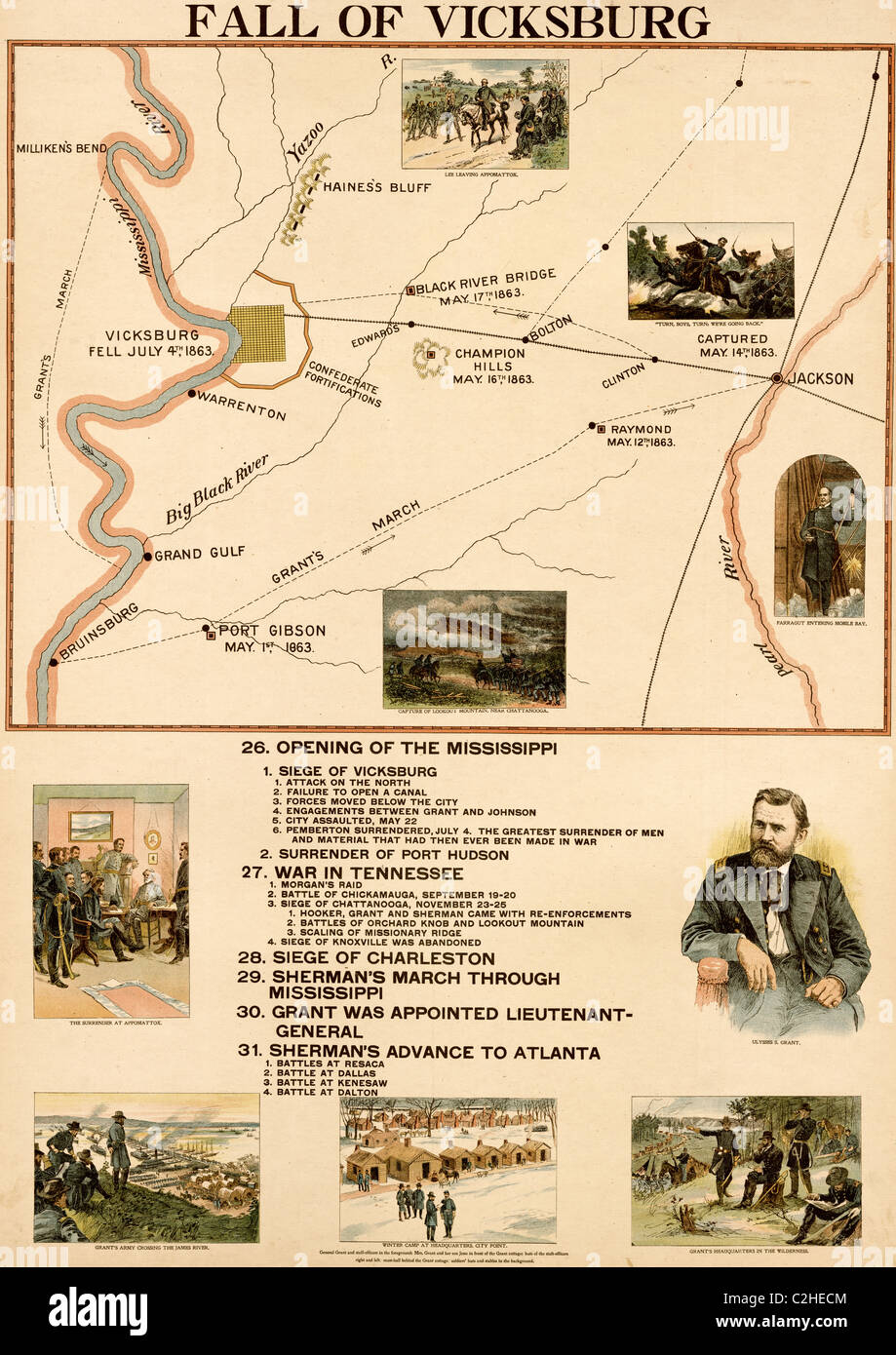 Fall of vicksburg hi-res stock photography and images - Alamy