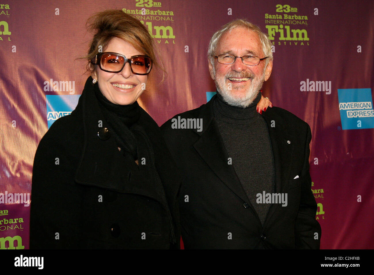 Film director Norman Jewison and his wife Lynn St. David arrive at the ...