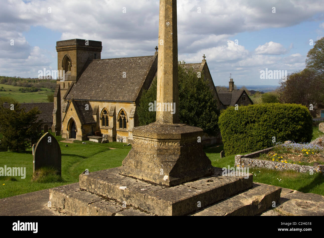 scenic village snowshill gloucestershire cotswolds england uk Stock ...