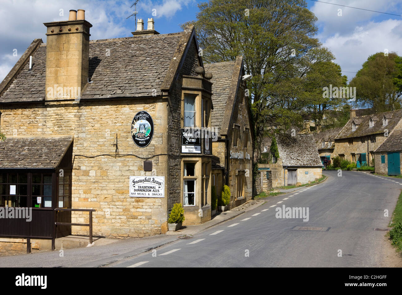 scenic village snowshill gloucestershire cotswolds england uk Stock ...