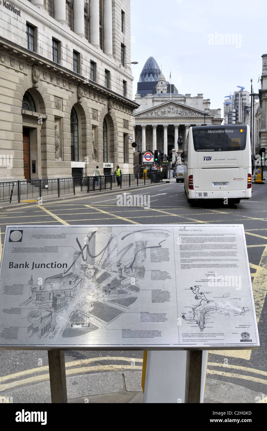 Bank Junction, London, UK Stock Photo - Alamy