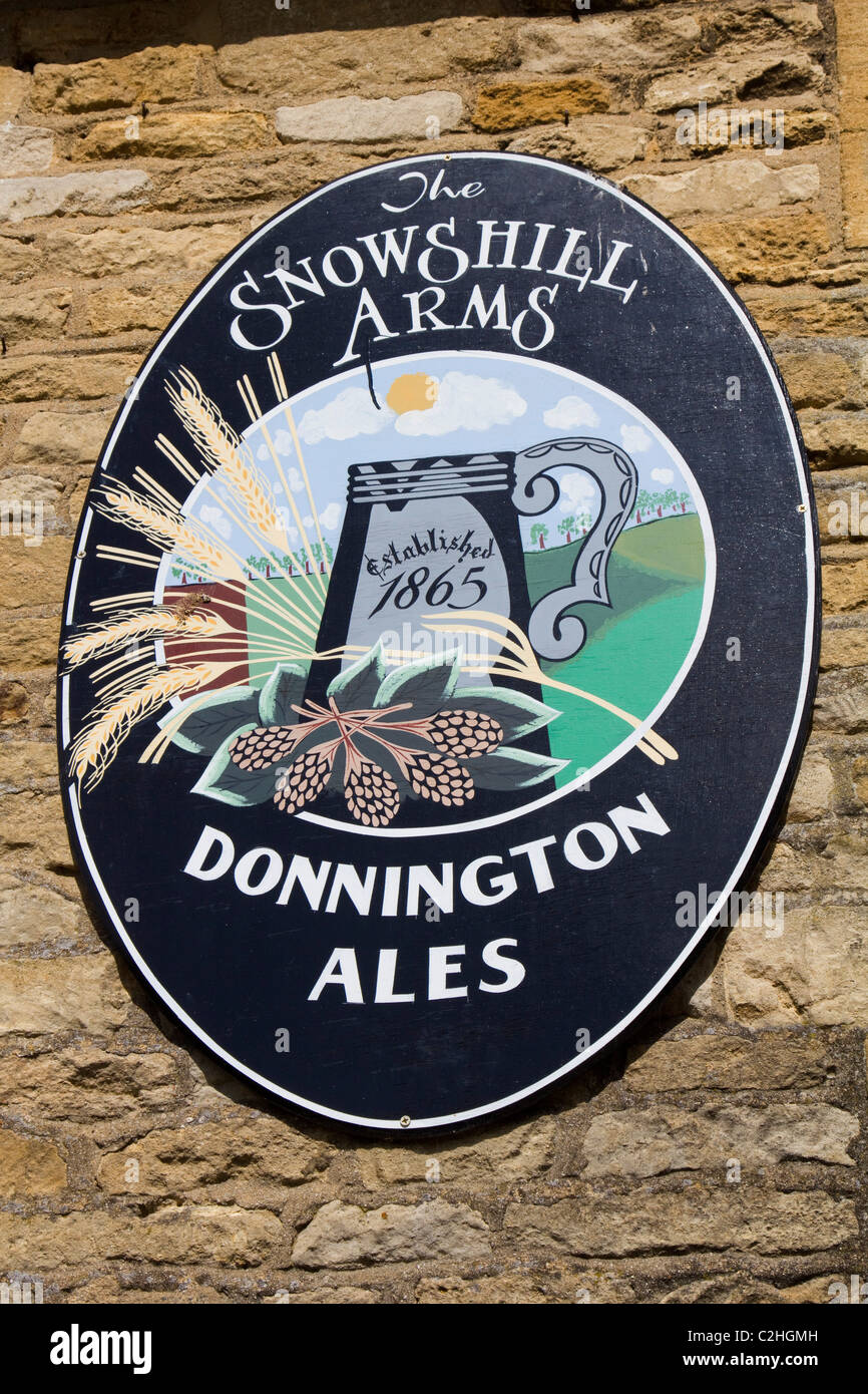 scenic village snowshill gloucestershire cotswolds england uk Stock ...