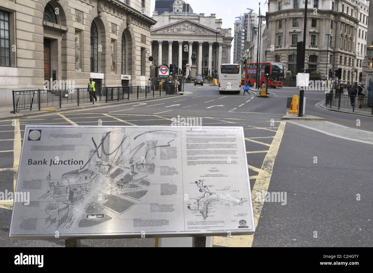 Bank Junction, London, UK Stock Photo - Alamy