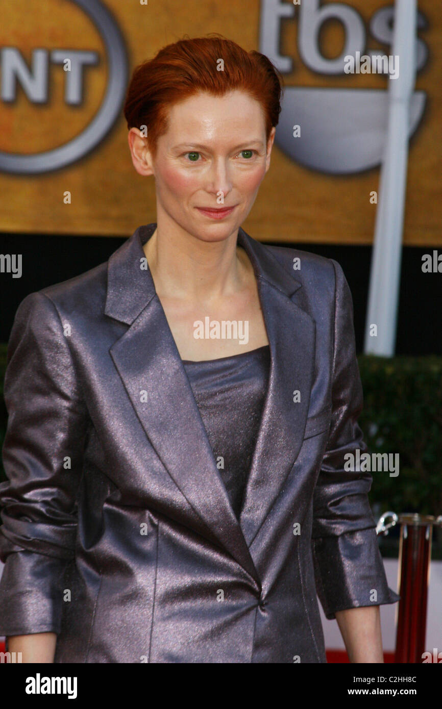 Tilda Swinton 14th Annual Screen Actors Guild Awards at the Shrine ...
