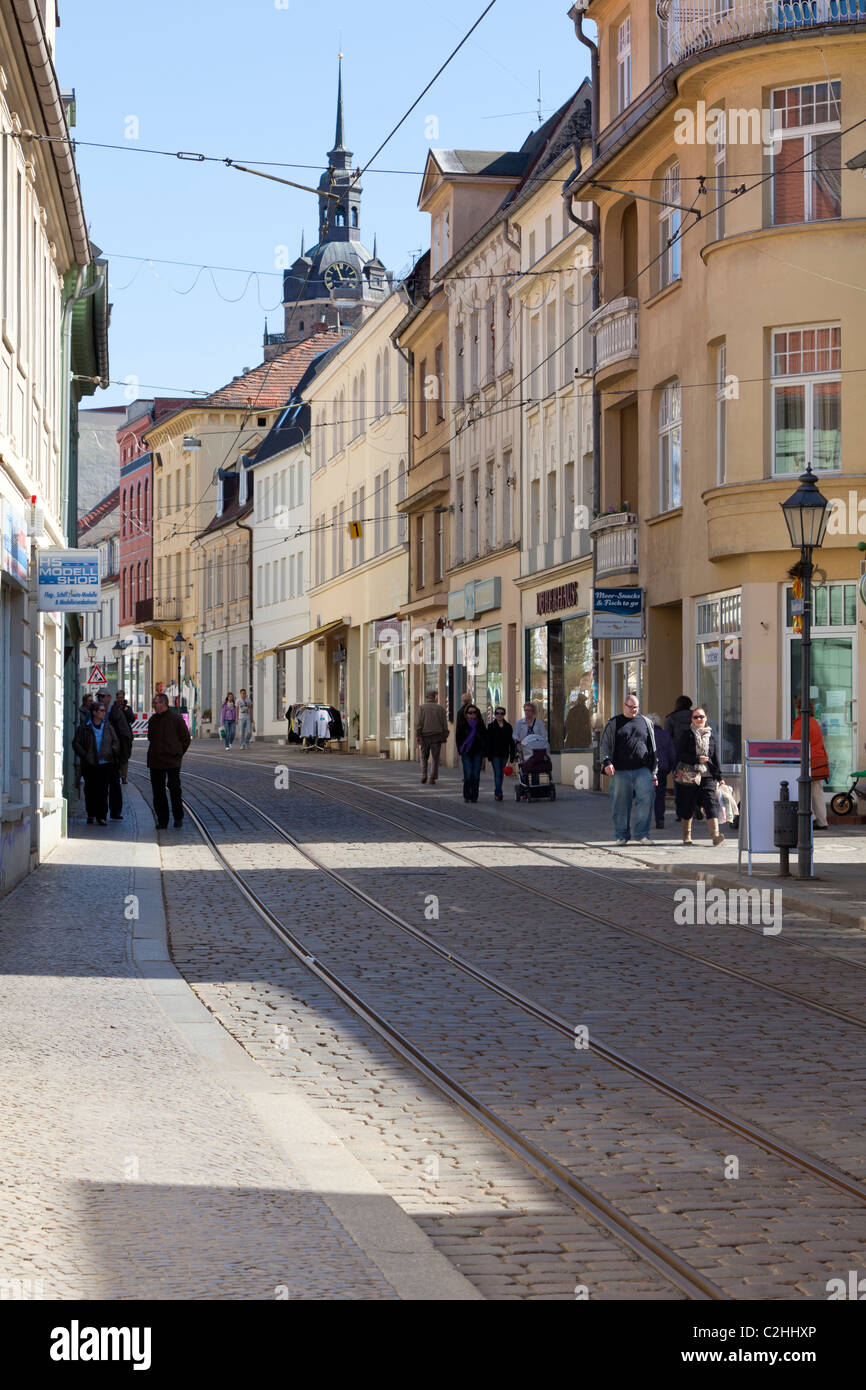 Hauptstrasse, Brandenburg an der Havel, Germany Stock Photo - Alamy