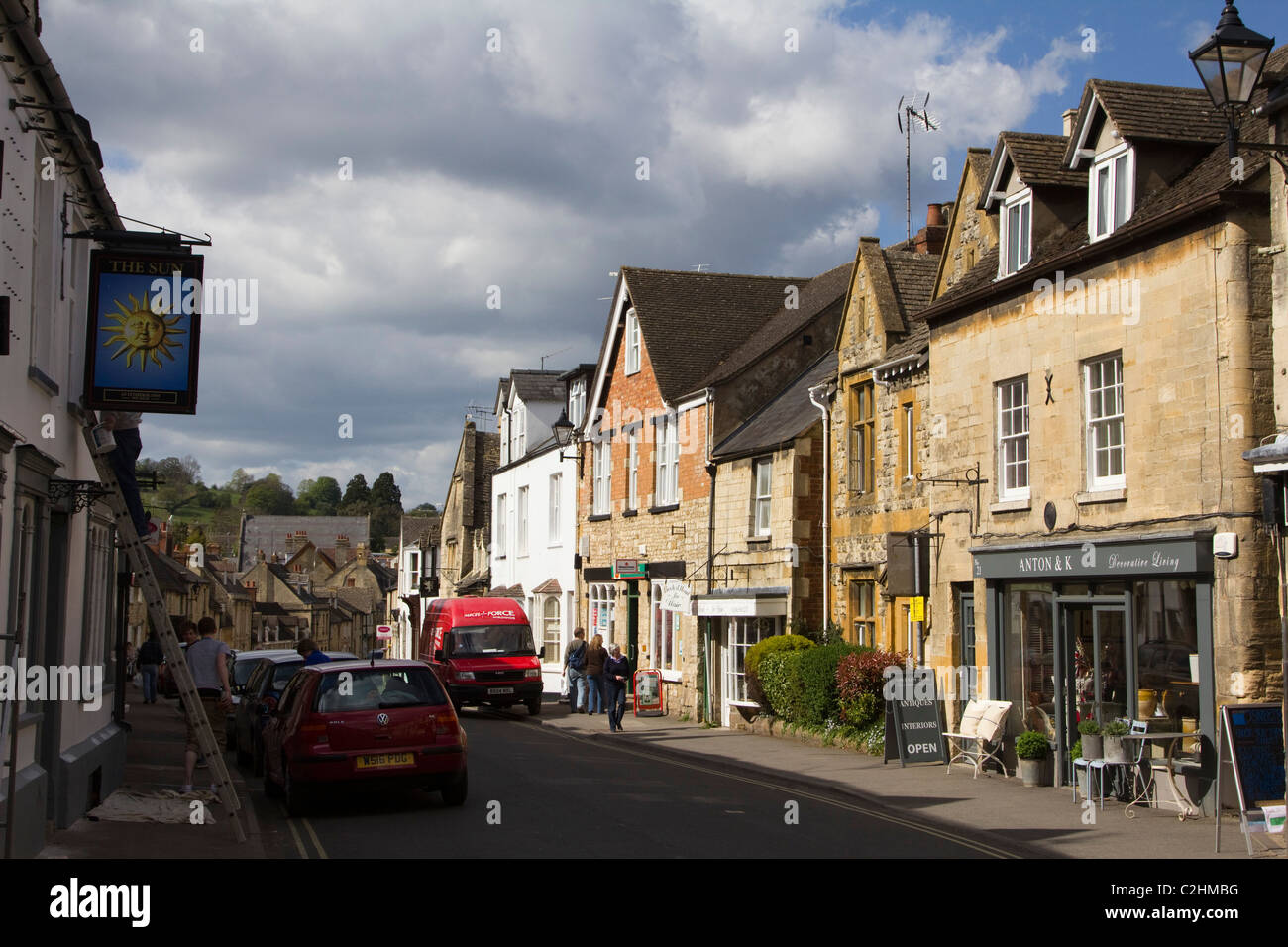 winchcombe gloucestershire england uk Stock Photo - Alamy