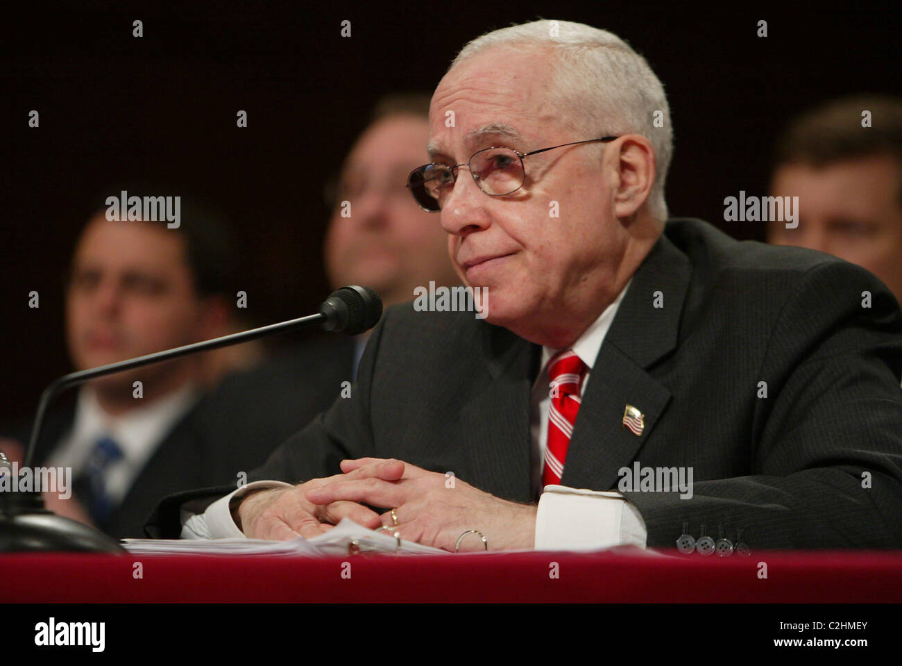 Attorney General Michael Mukasey testified in front of the Senate ...