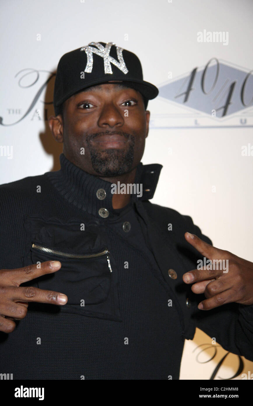 Hassan Johnson Grand opening of The 40/40 Club, a new sports bar and ...