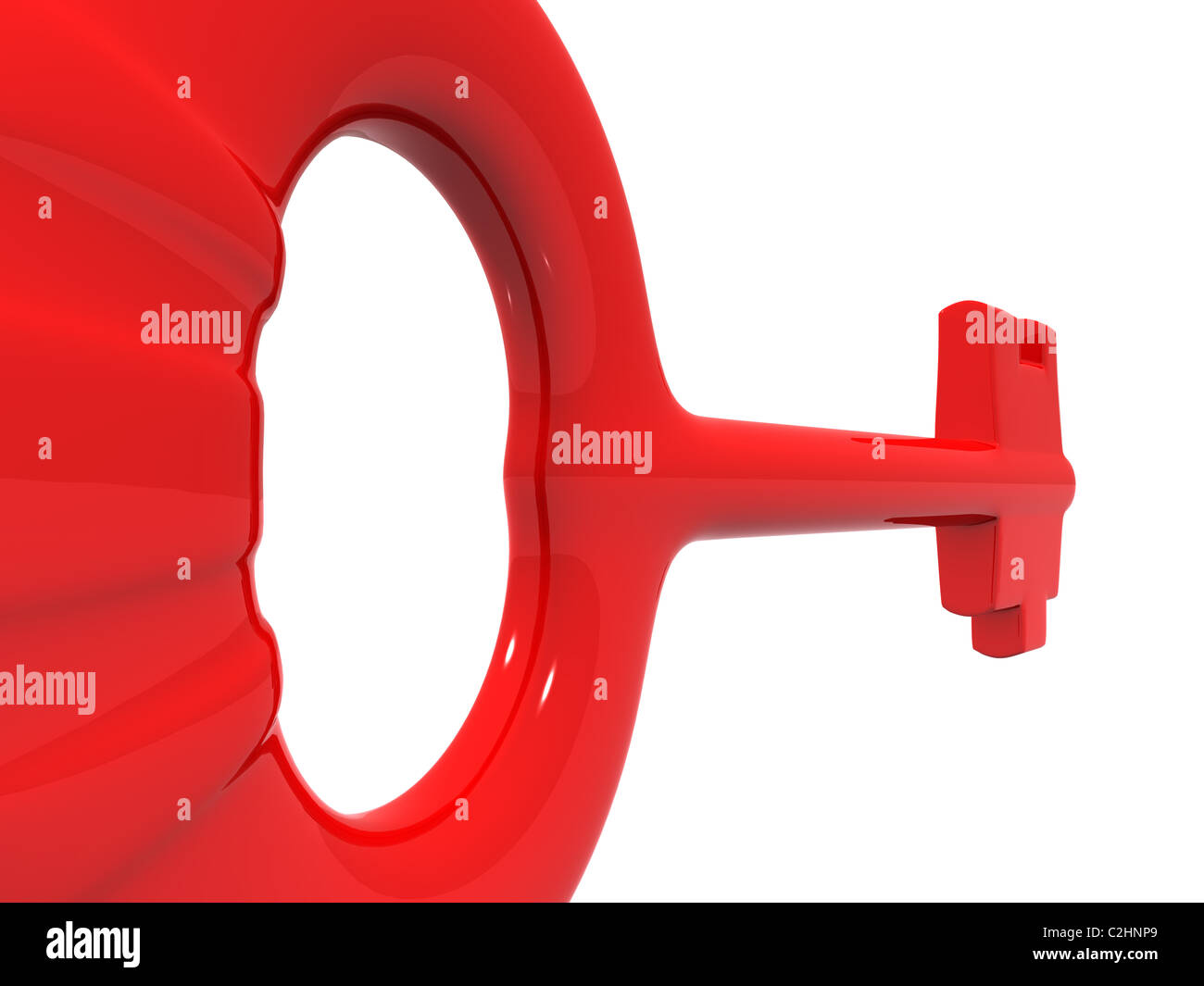 Red and white key hi-res stock photography and images - Alamy