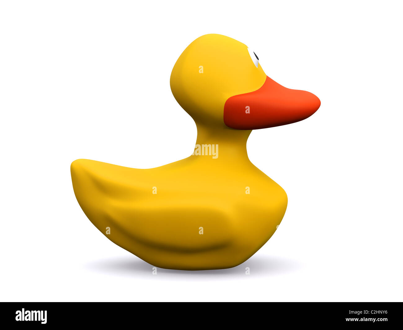 rubber yellow duck. 3d Stock Photo - Alamy