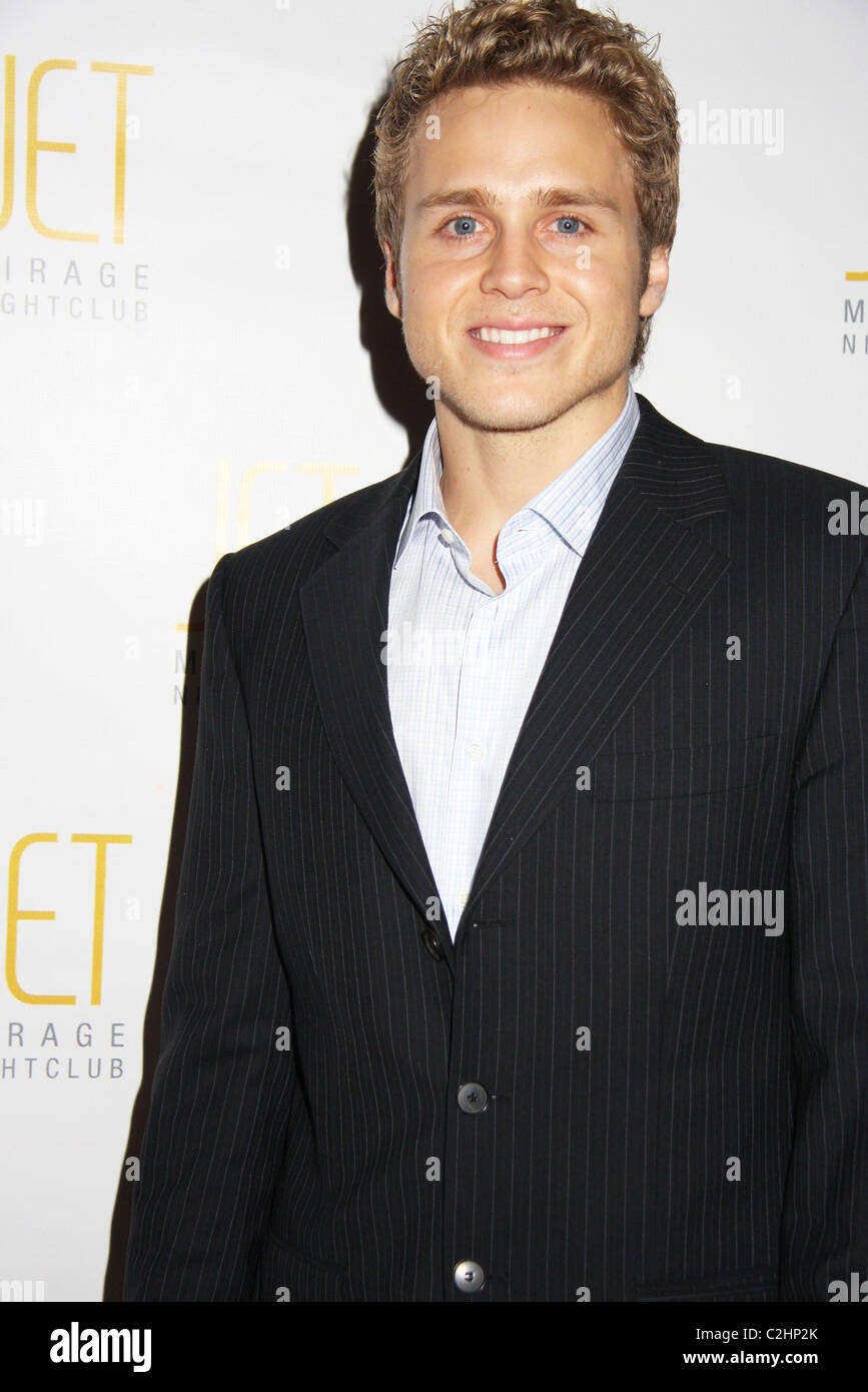 Spencer Pratt arrives at Jet nightclub inside The Mirage Hotel and ...