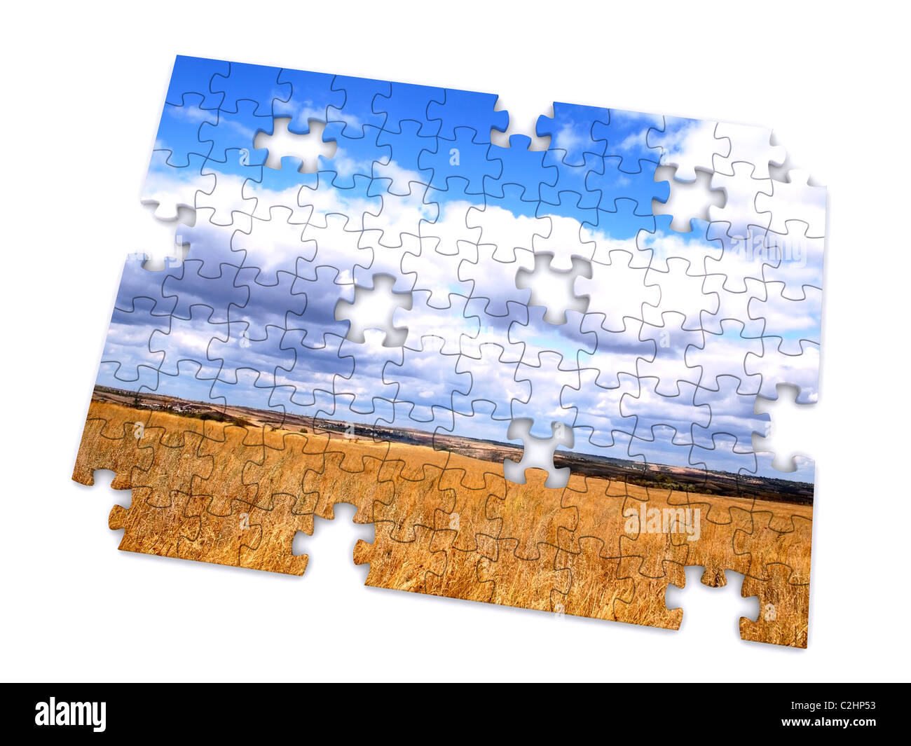 Leisure landscape Cut Out Stock Images & Pictures - Alamy