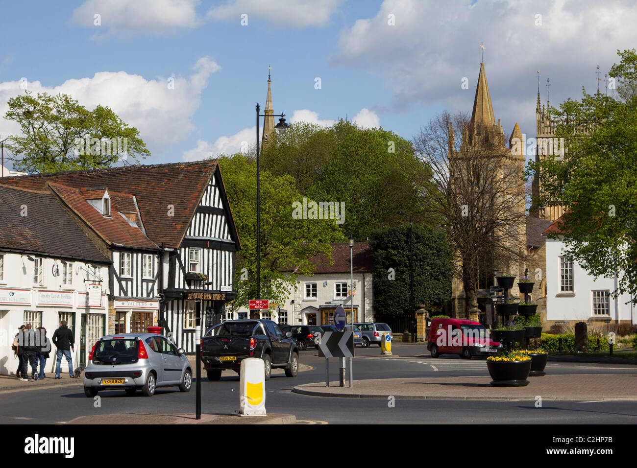 Evesham town centre hi-res stock photography and images - Alamy