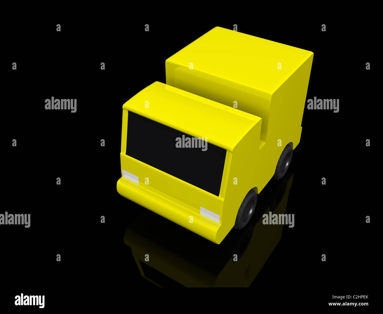 Single car driving highway hi-res stock photography and images - Alamy