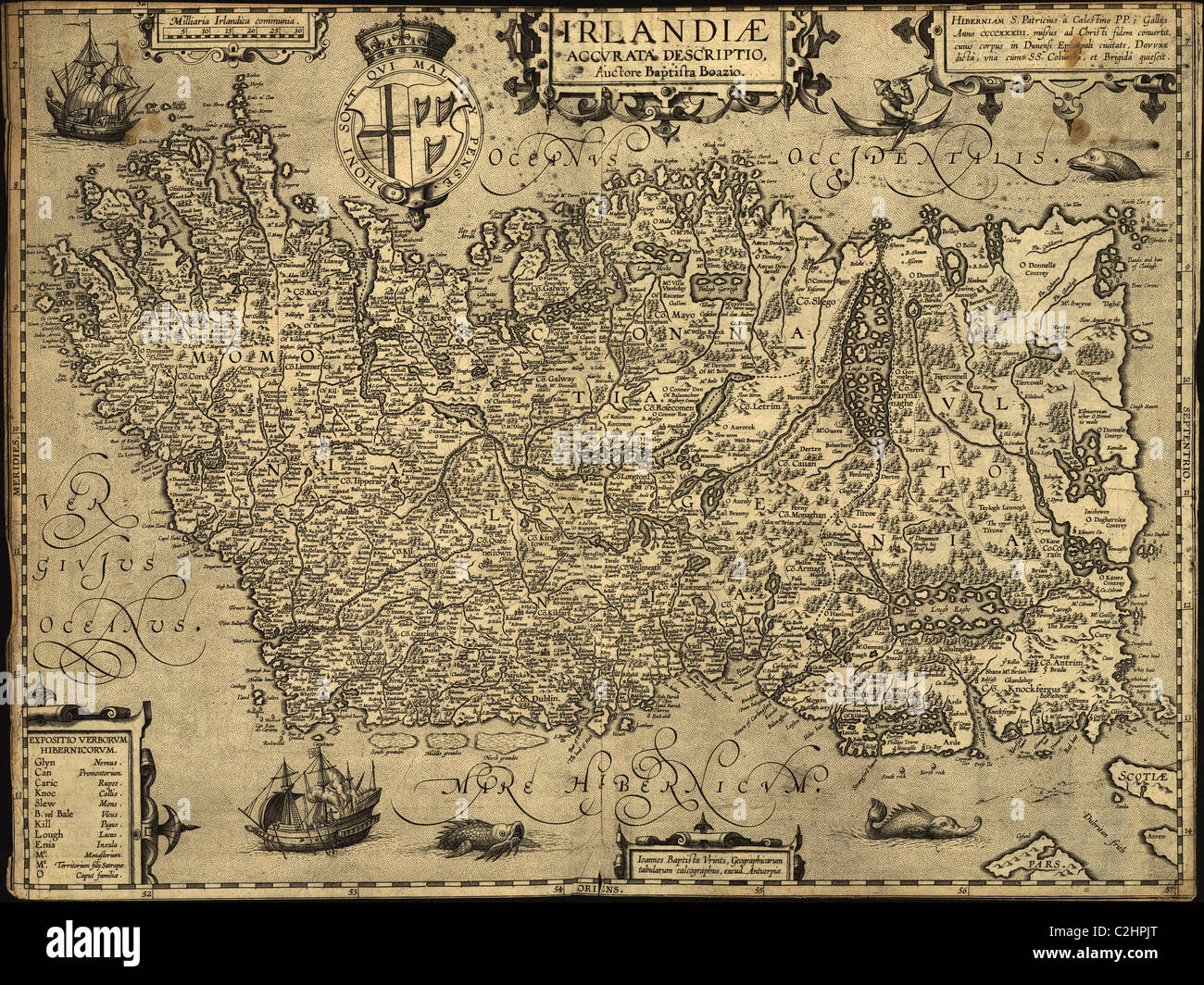 Maps of ireland hi-res stock photography and images - Alamy