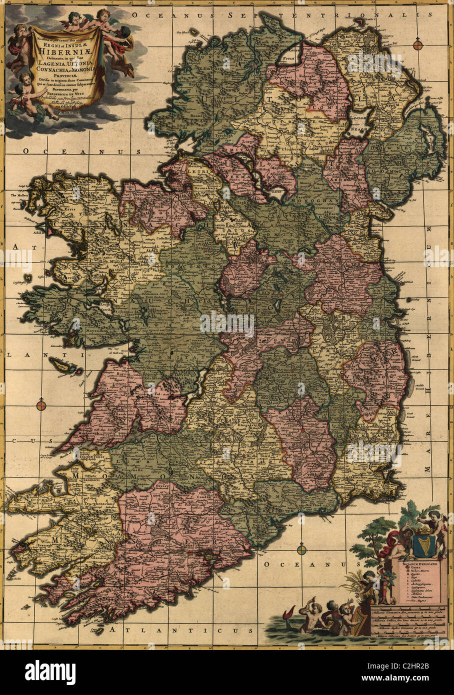 Maps of ireland hi-res stock photography and images - Alamy