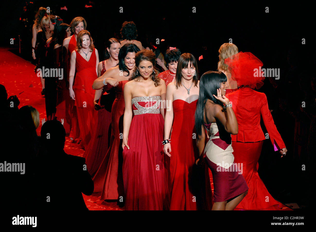 Sara Ramirez, Maria Menounos, Ashanti Mercedes-Benz Fashion Week Fall ...