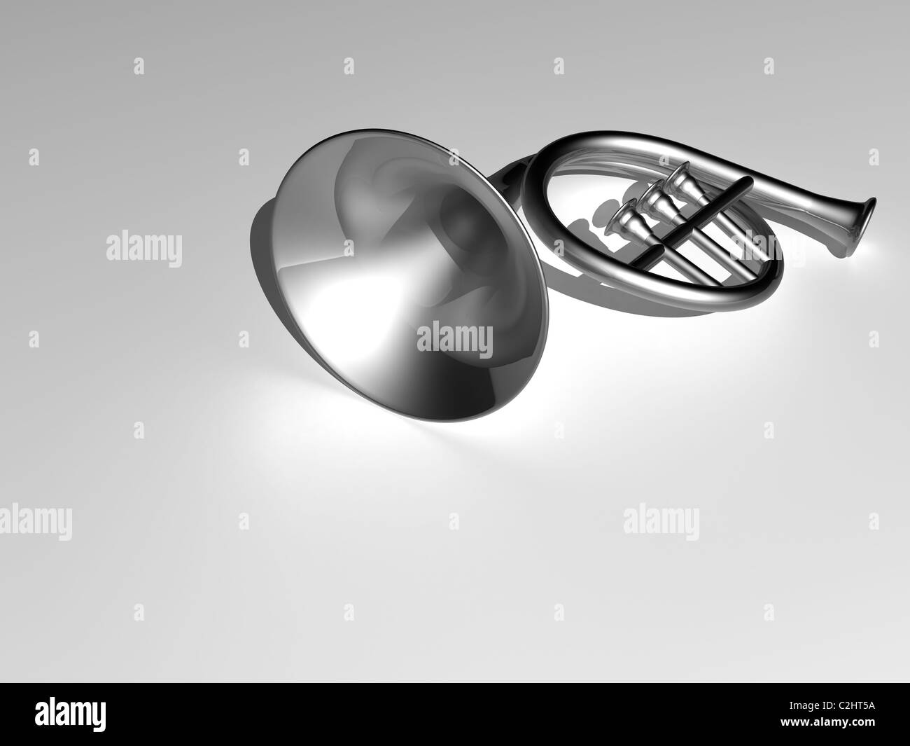3d illustration isolated musical instrument Stock Photo - Alamy