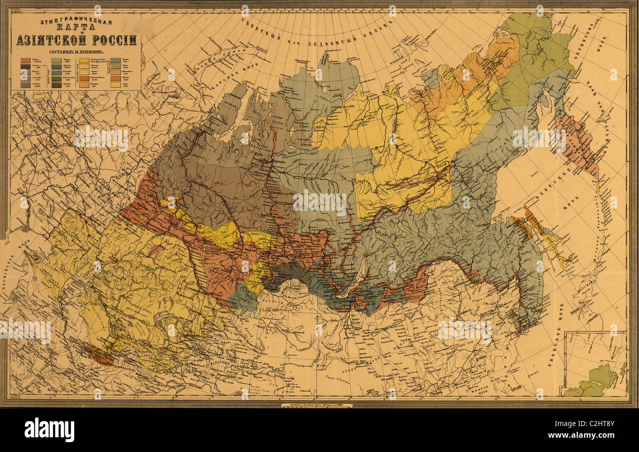 Map Of Russia During 1800s