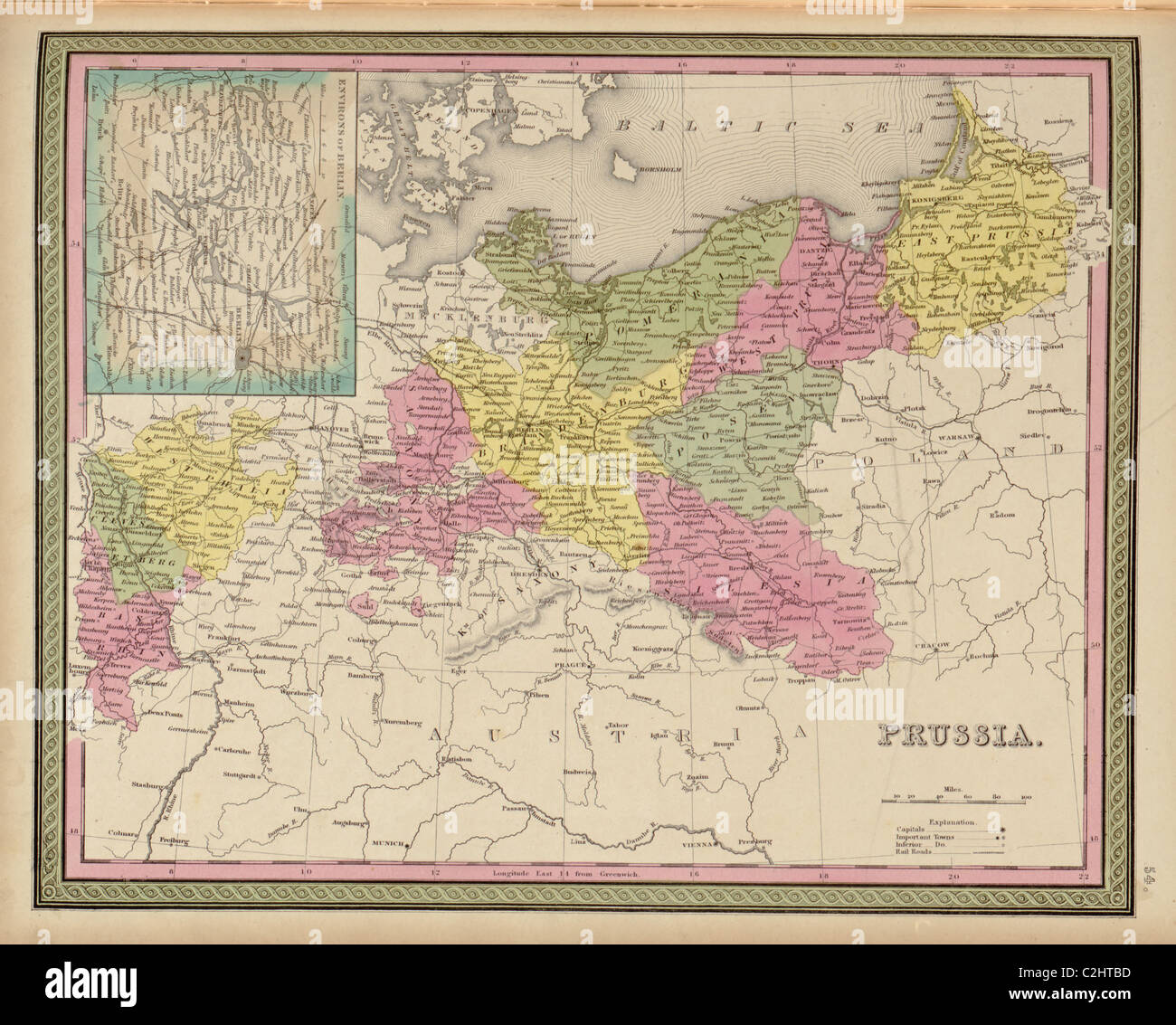 Prussia - 1849 Stock Photo - Alamy