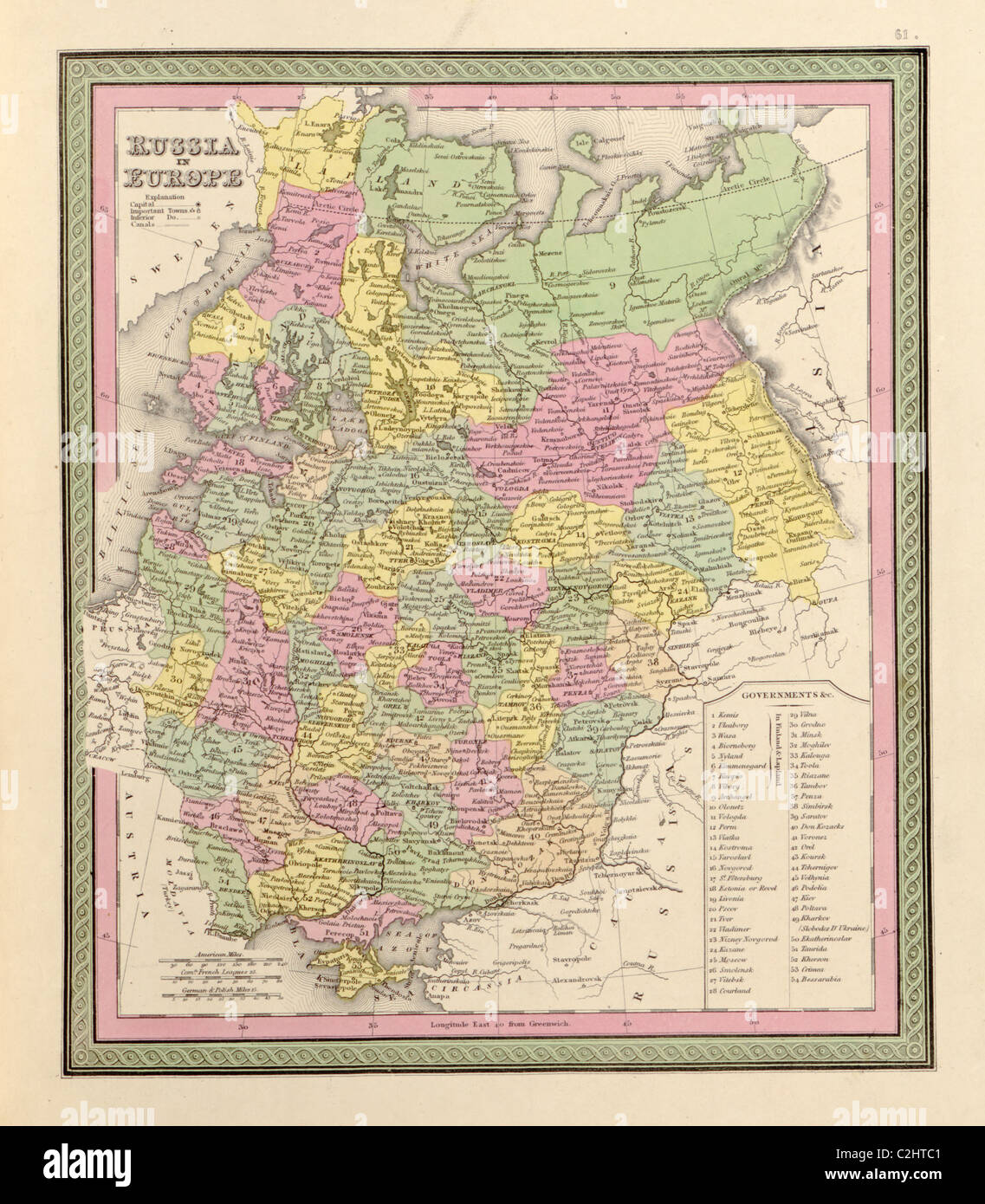 Atlas maps europe hi-res stock photography and images - Alamy