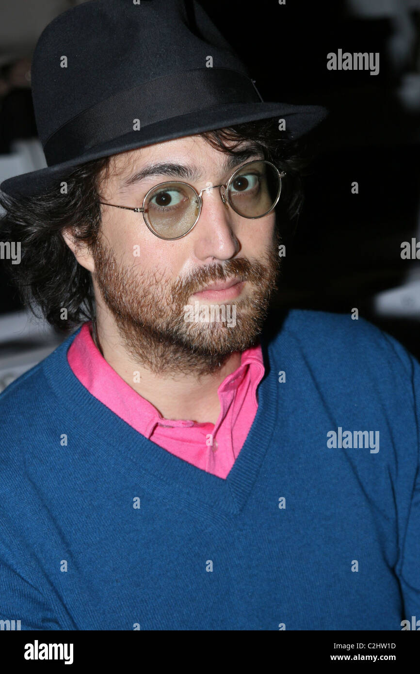 Sean Lennon Mercedes-Benz Fashion Week Fall 2008 - Three as Four ...