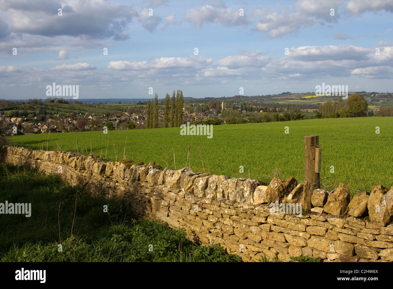 chipping campden town centre gloucestershire cotswolds england Stock ...