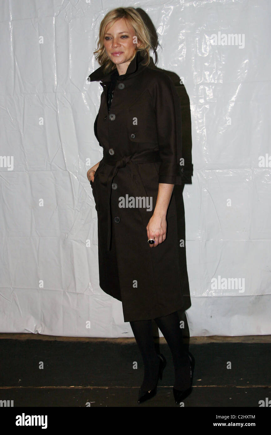 Amy Smart Mercedes Benz Fashion Week Fall 2008 - Ports 1961 - Backstage ...