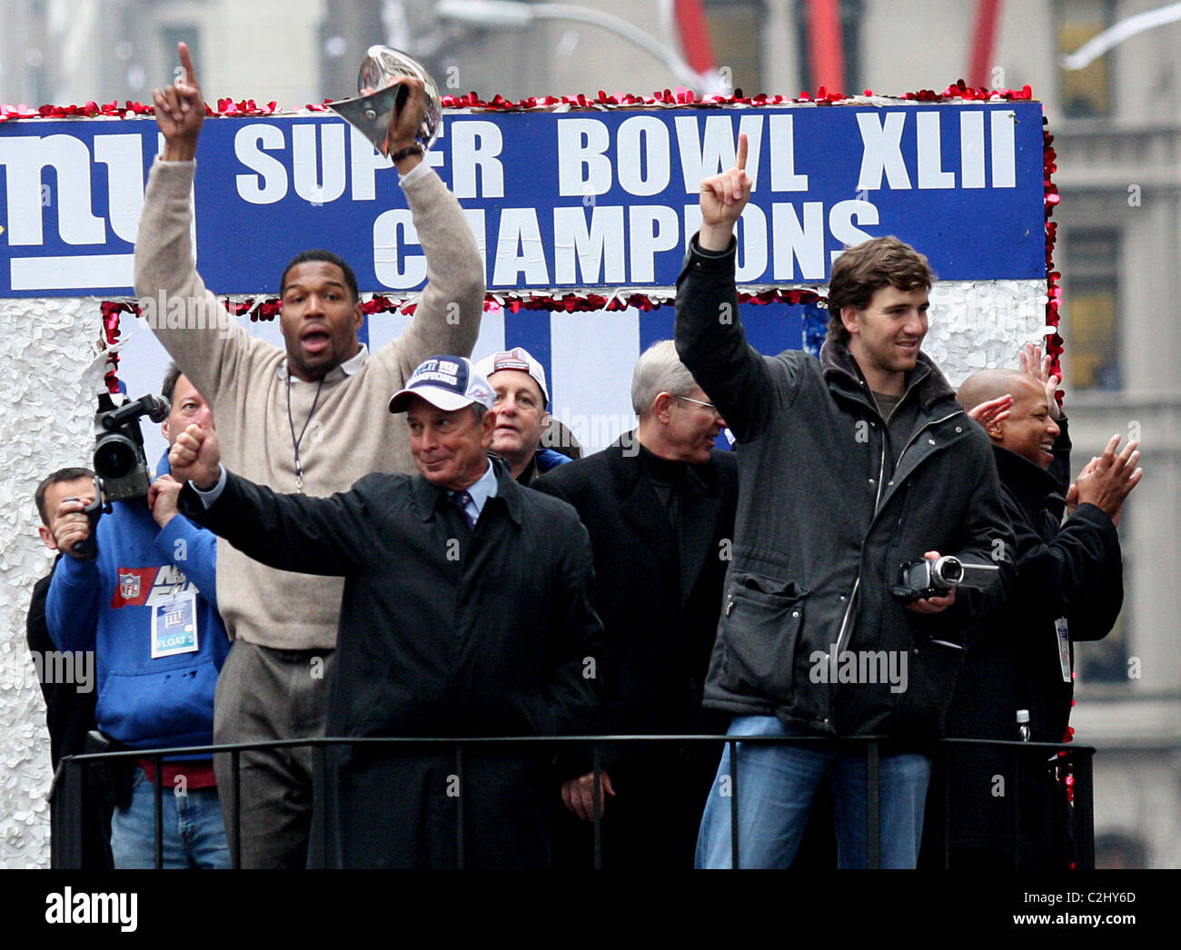 Michael Strahan Giants Super Bowl