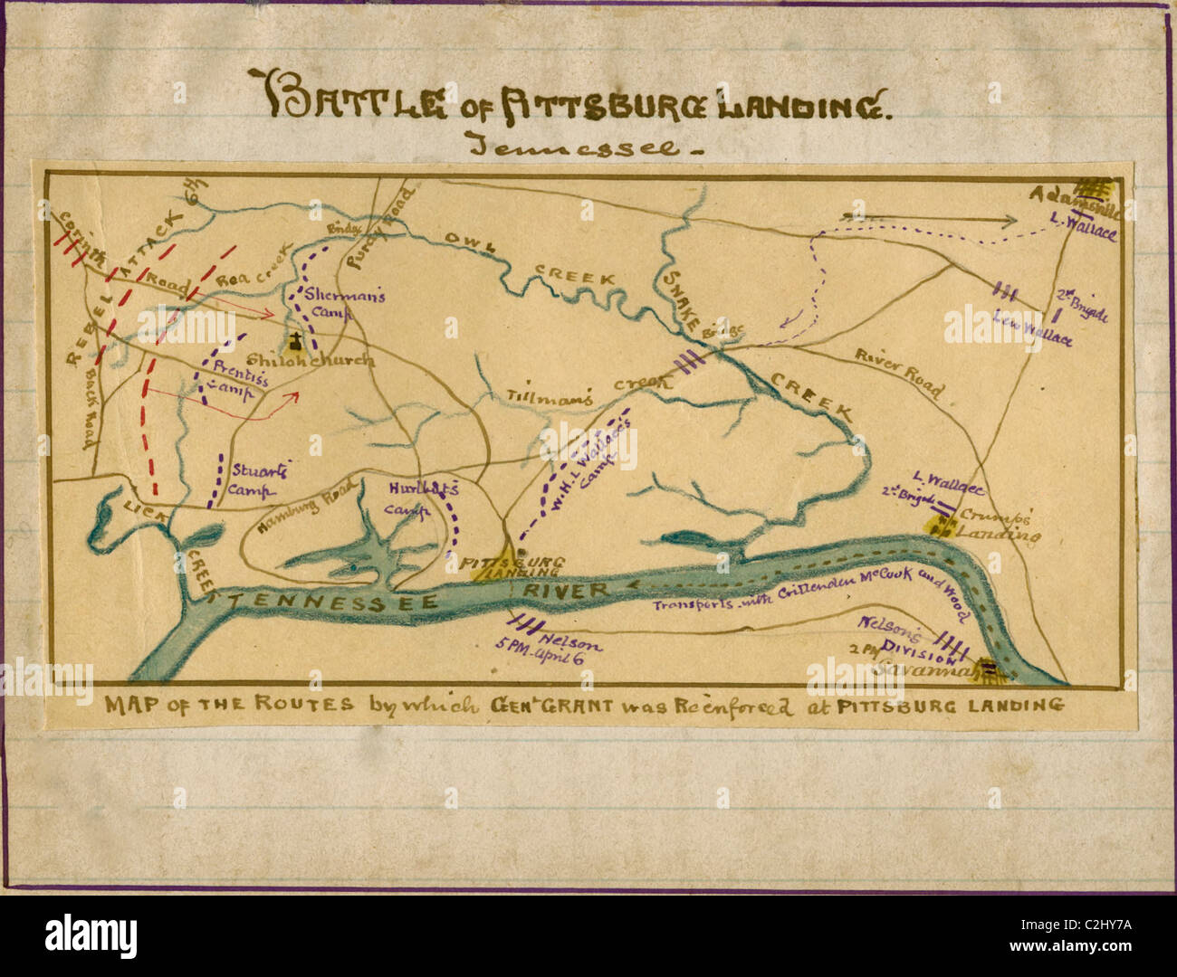 Battle Of Shiloh High Resolution Stock Photography and Images - Alamy