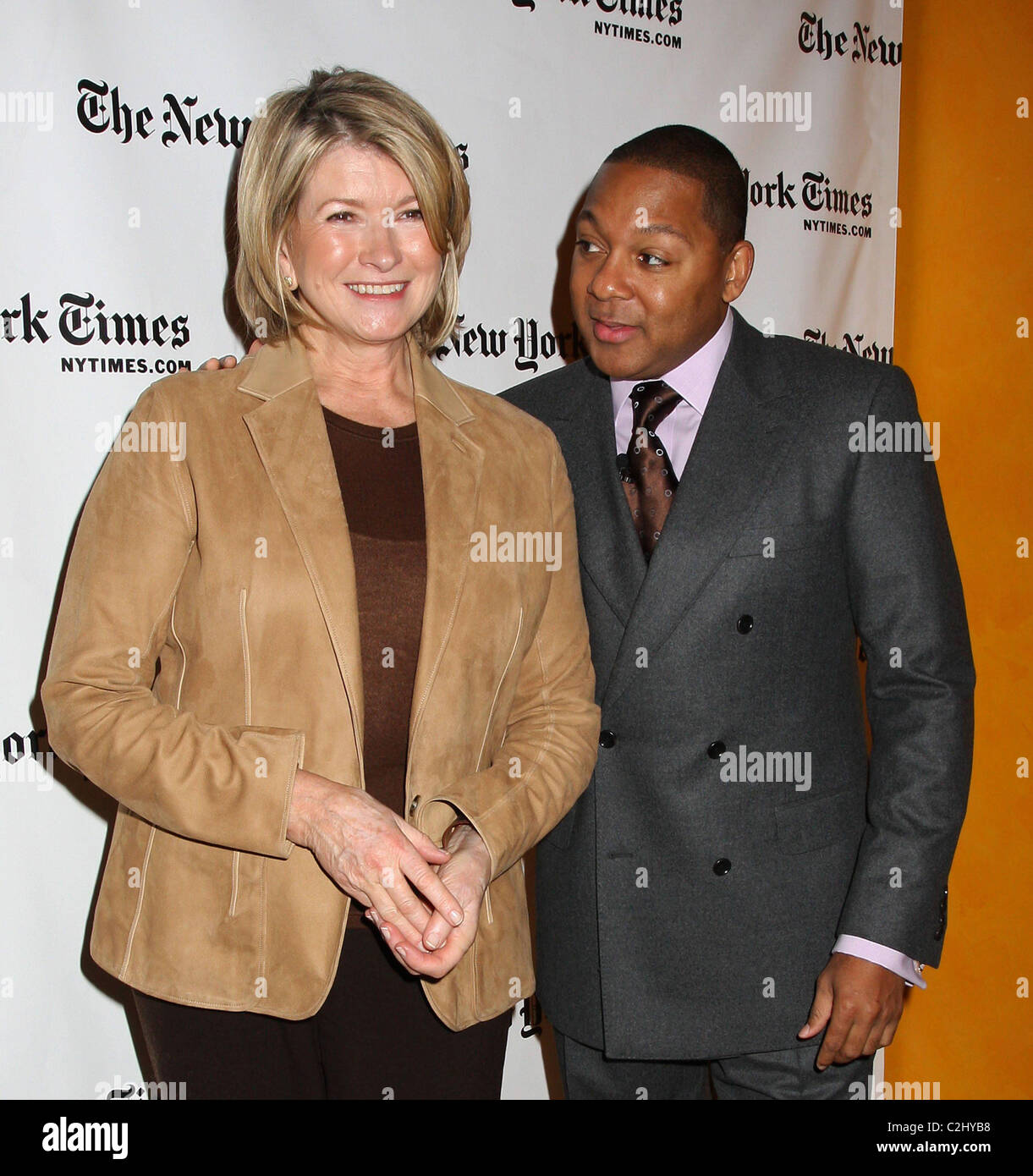 Martha Stewart & Wynton Marsalis The New York Times Arts & Leisure Week ...