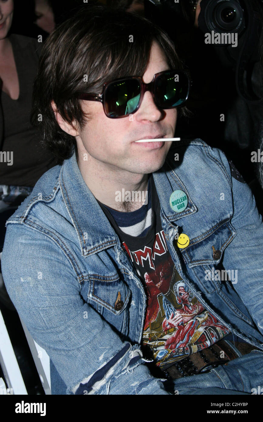 Ryan Adams Mercedes-Benz Fashion Week Fall 2008 - Rodarte - Front Row ...