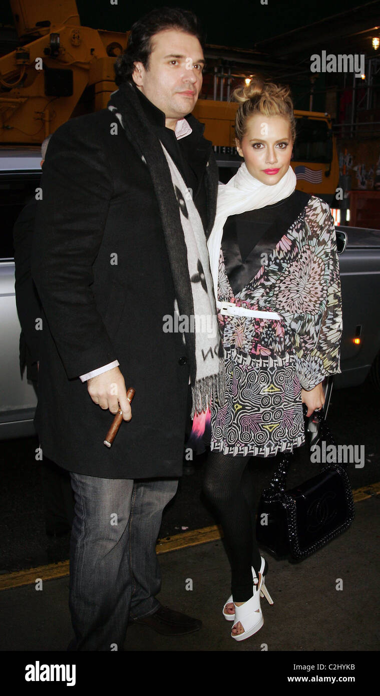 Brittany Murphy and husband Simon Monjack Mercedes-Benz Fashion Week ...