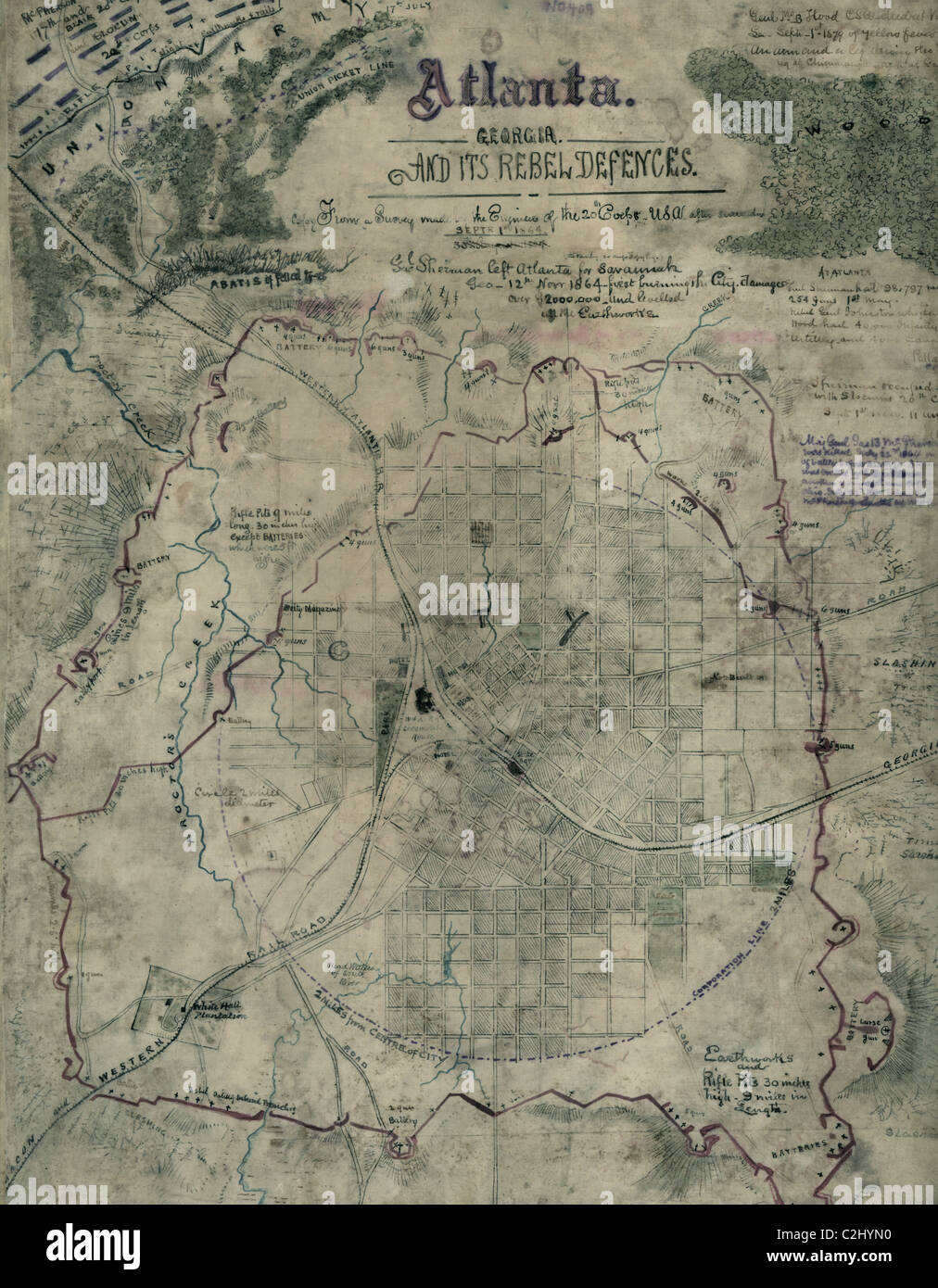 Confederate defenses hi-res stock photography and images - Alamy