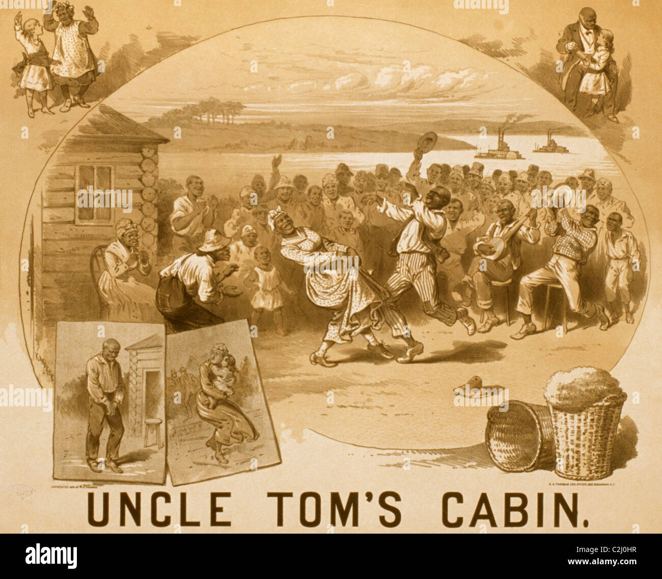 Uncle Tom's cabin Stock Photo - Alamy