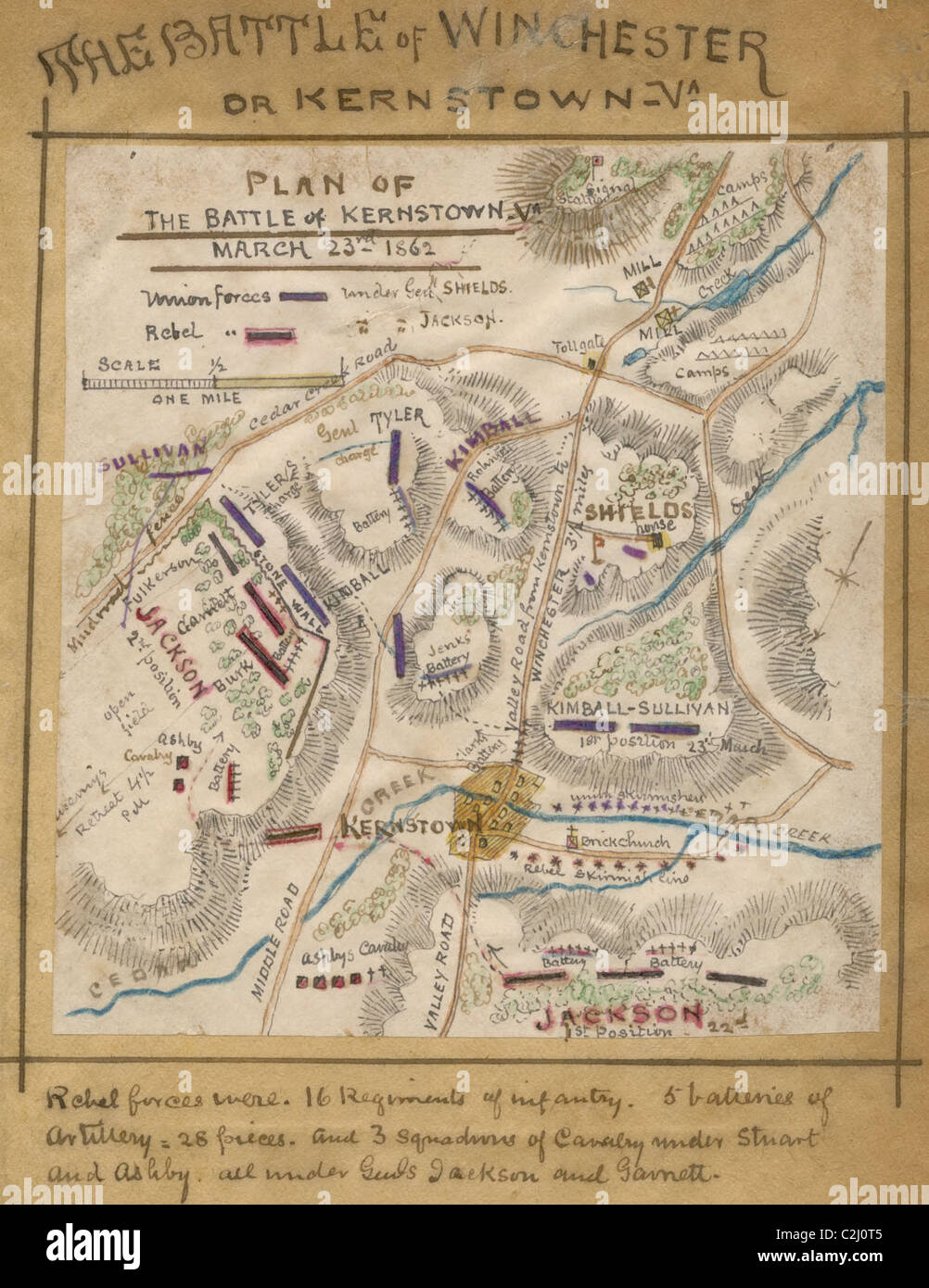 The battle of kernstown hi-res stock photography and images - Alamy