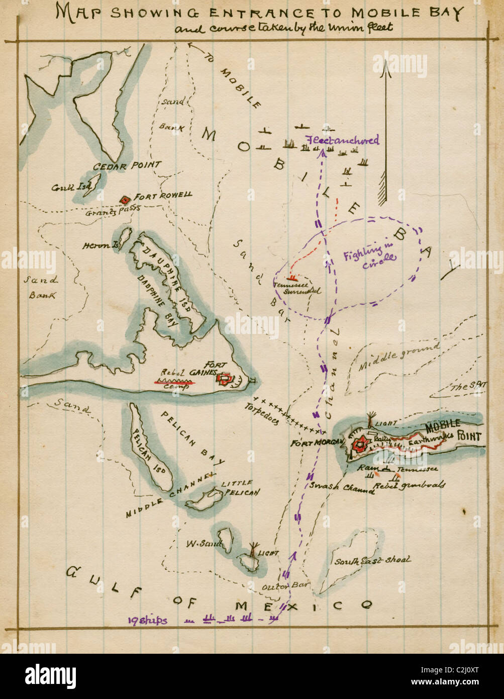 Map of tecumseh hi-res stock photography and images - Alamy