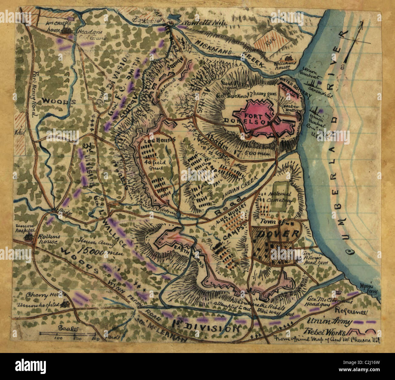 Fort donelson hi-res stock photography and images - Alamy