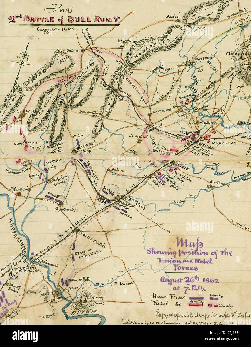 Battle of bull run hi-res stock photography and images - Alamy