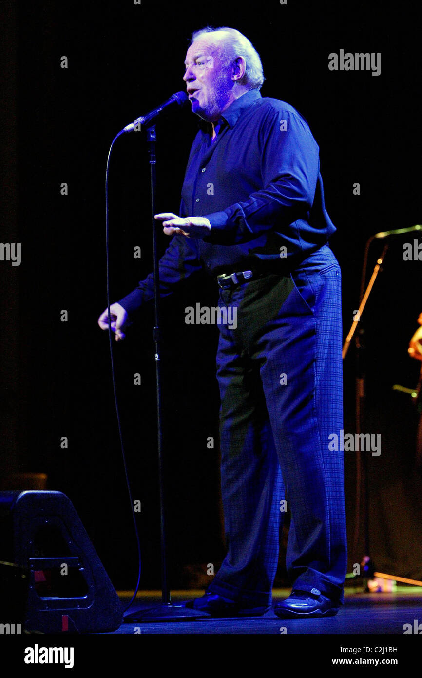 Joe Cocker and his band performing live in concert at the State Theatre ...