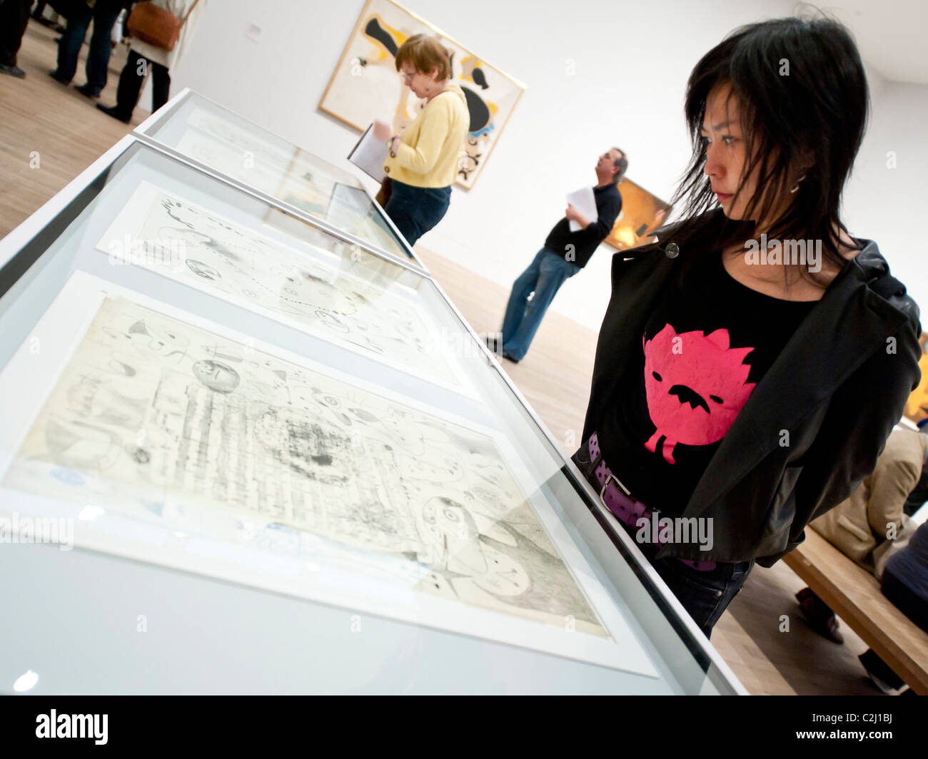 The Joan Miro, Ladder of Escape exhibition opens at the Tate Modern. It ...