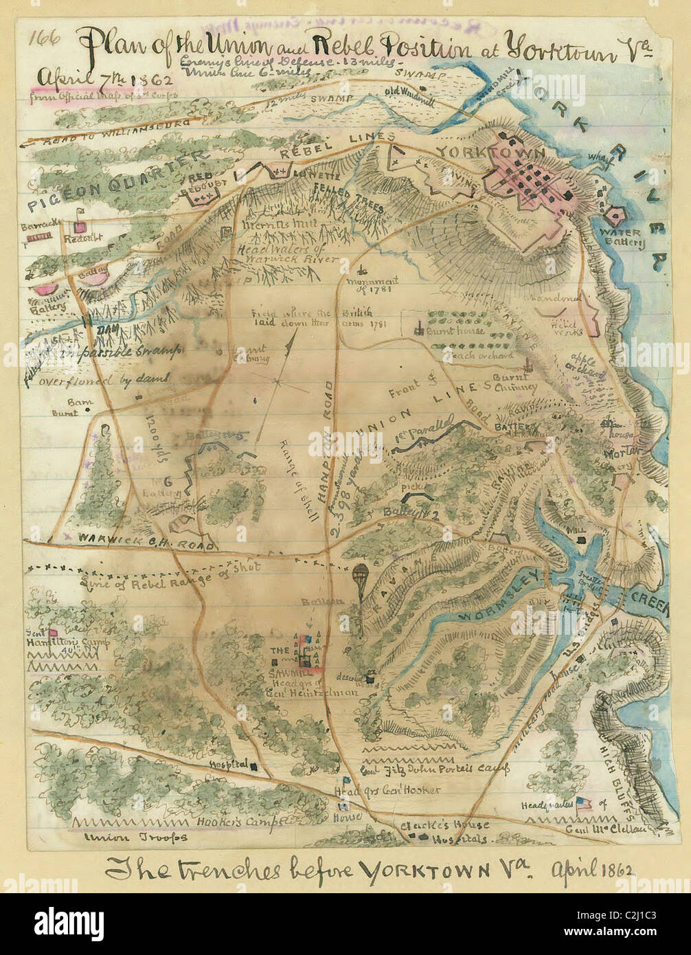 York maps hi-res stock photography and images - Alamy