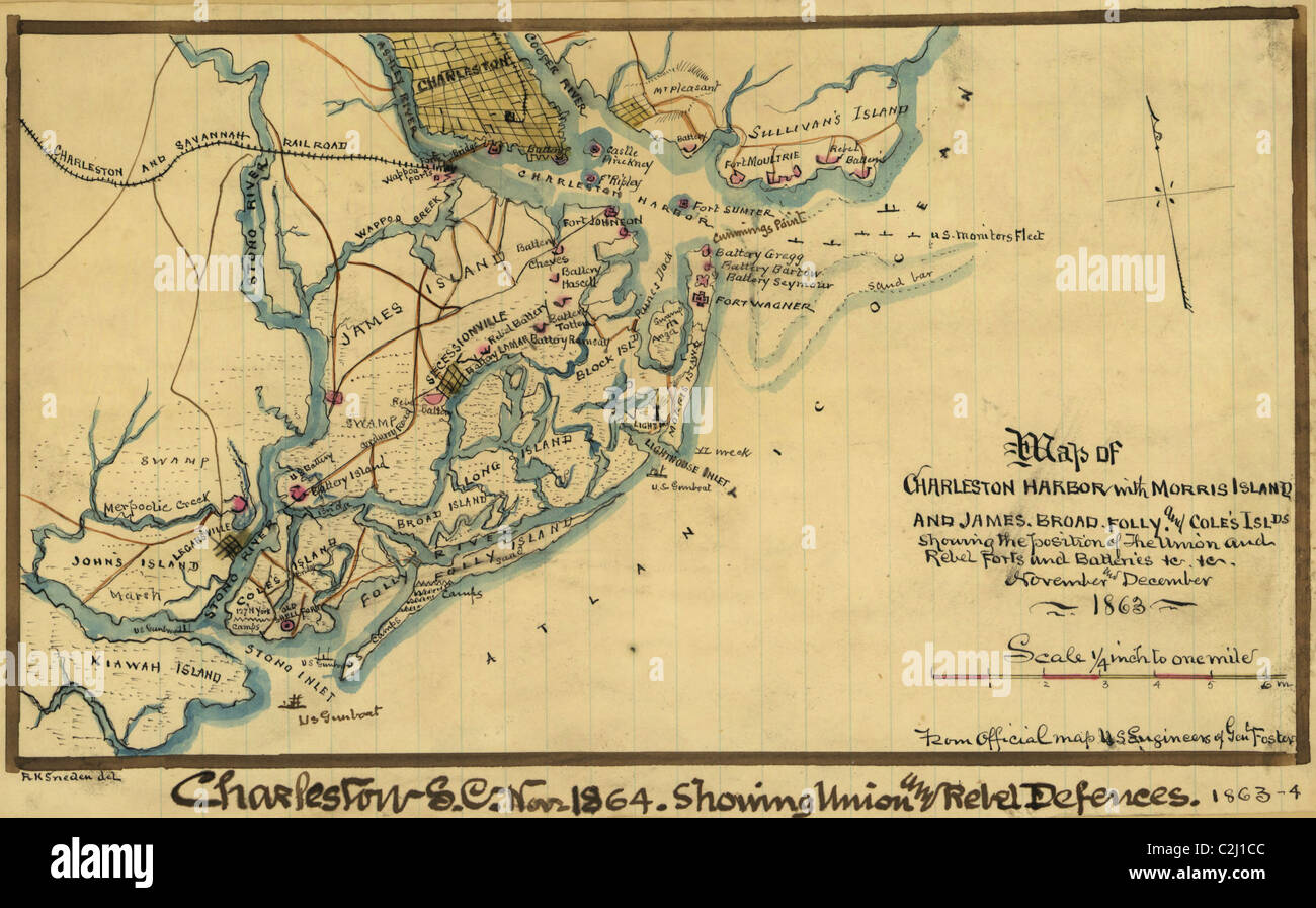 James Island Civil War High Resolution Stock Photography and Images - Alamy
