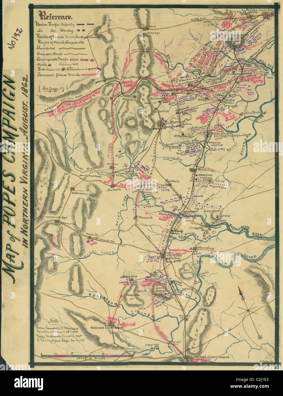 Military campaign maps hi-res stock photography and images - Alamy