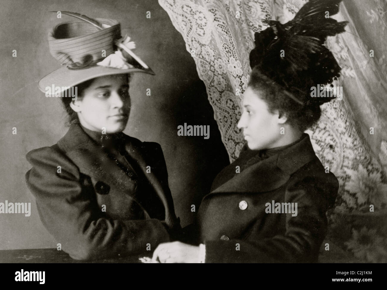 Two African American women Stock Photo - Alamy