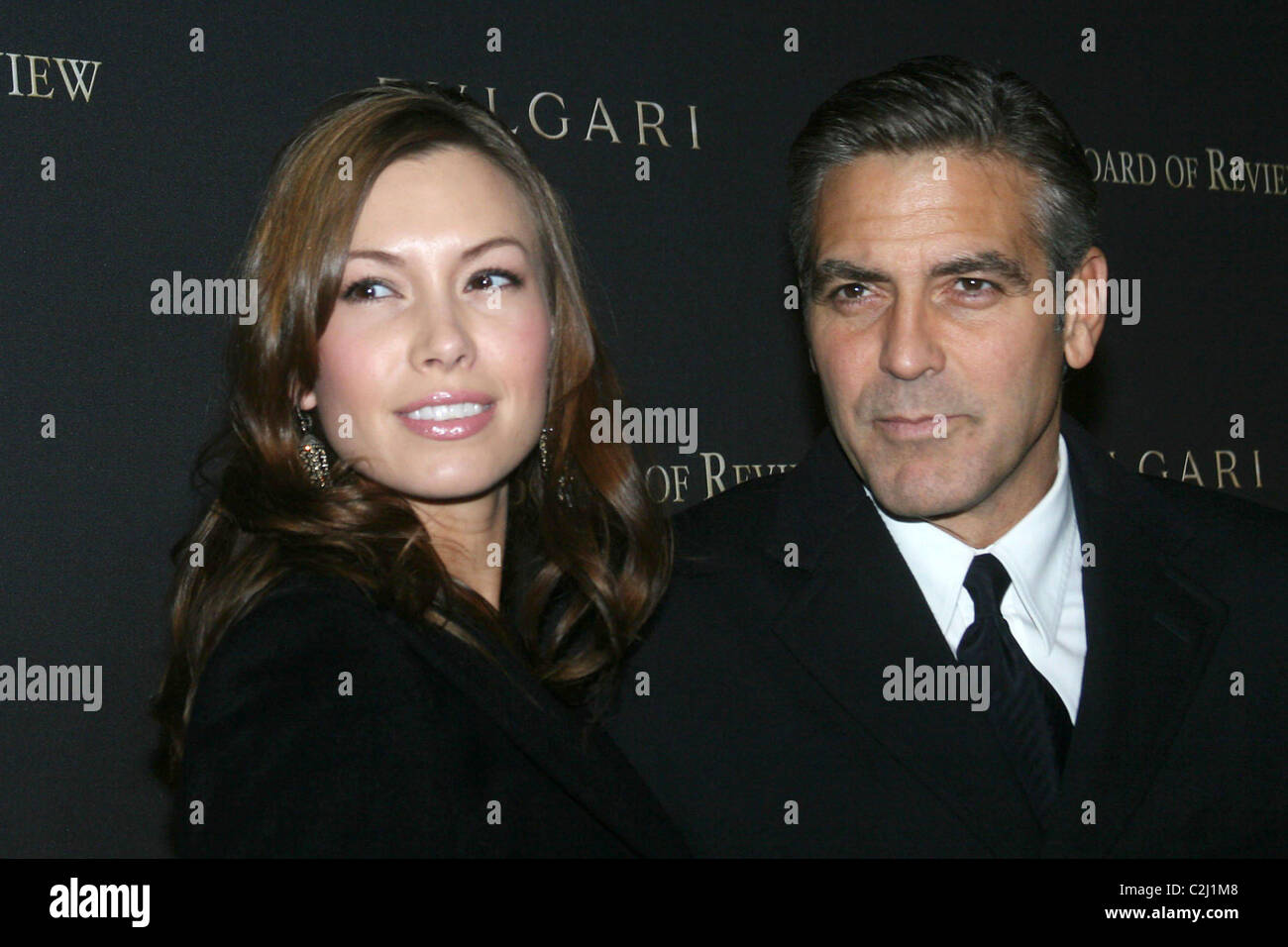 Sarah Larson and George Clooney 2008 National Board of Review Awards at ...