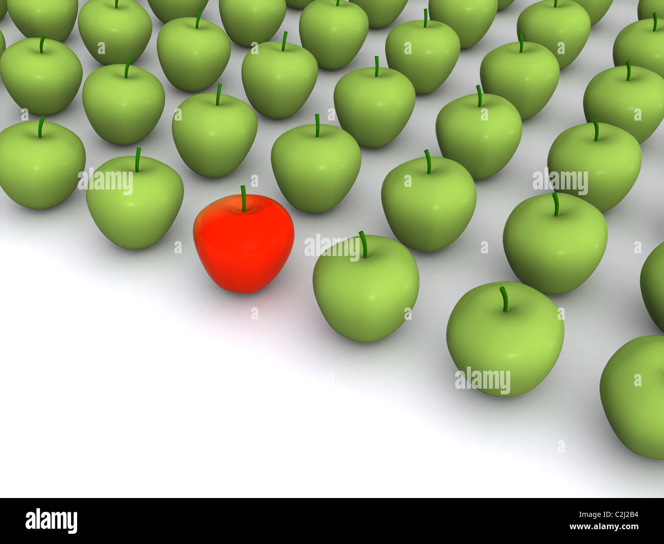 apple leadership. 3d Stock Photo - Alamy