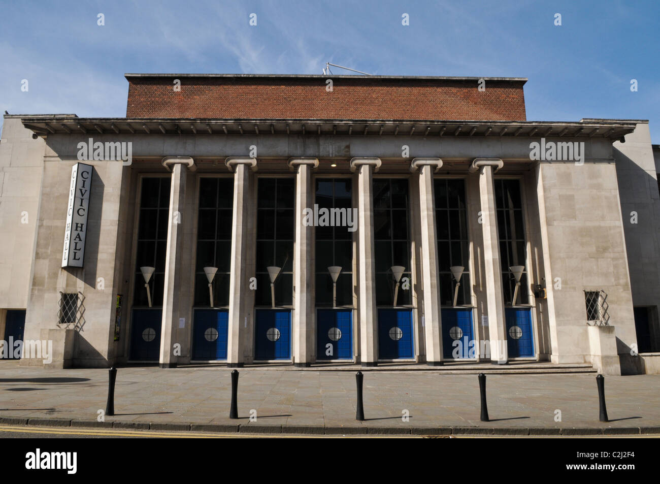 Live music and entertainment venue Wolverhampton Civic Hall Stock Photo ...