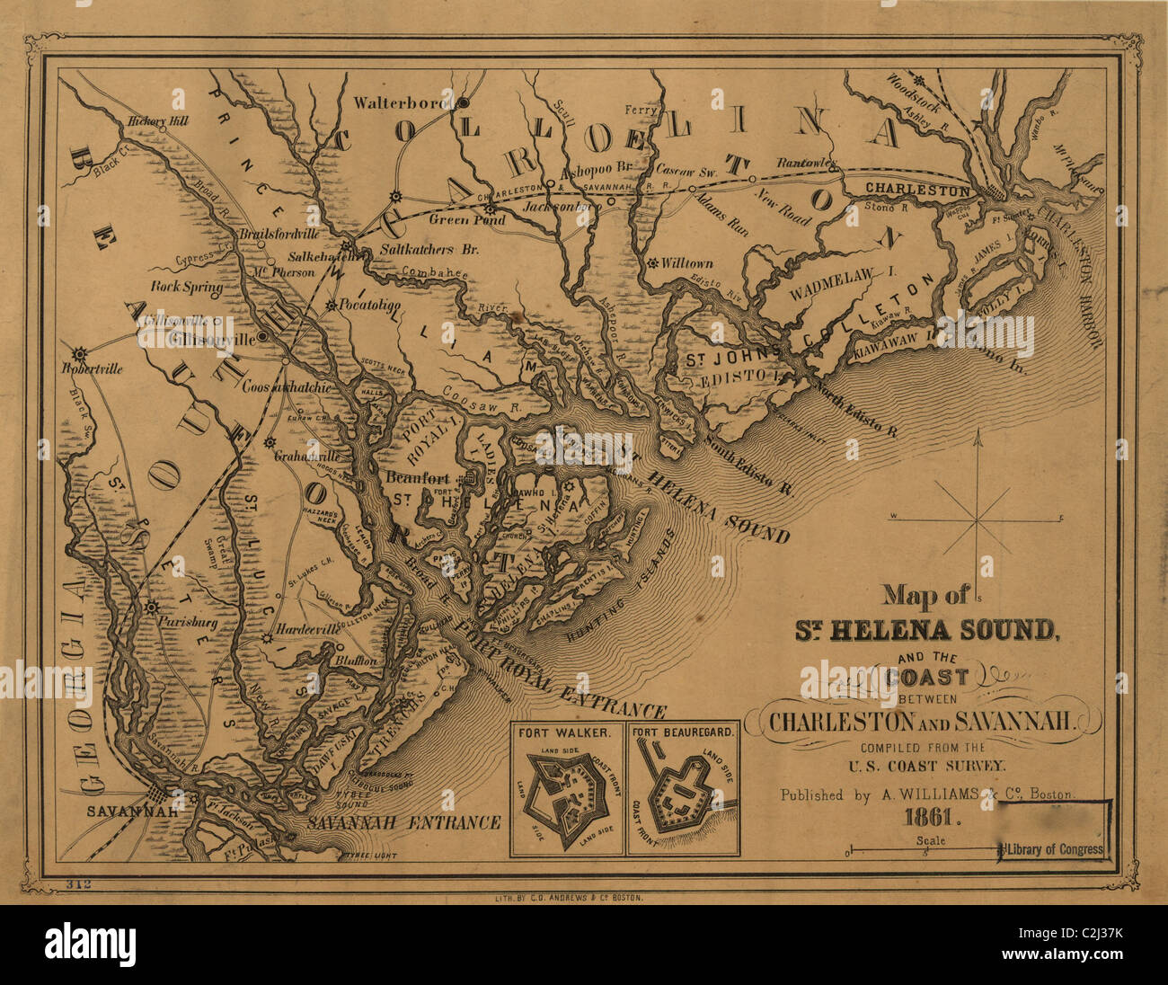 St helena sound hi-res stock photography and images - Alamy